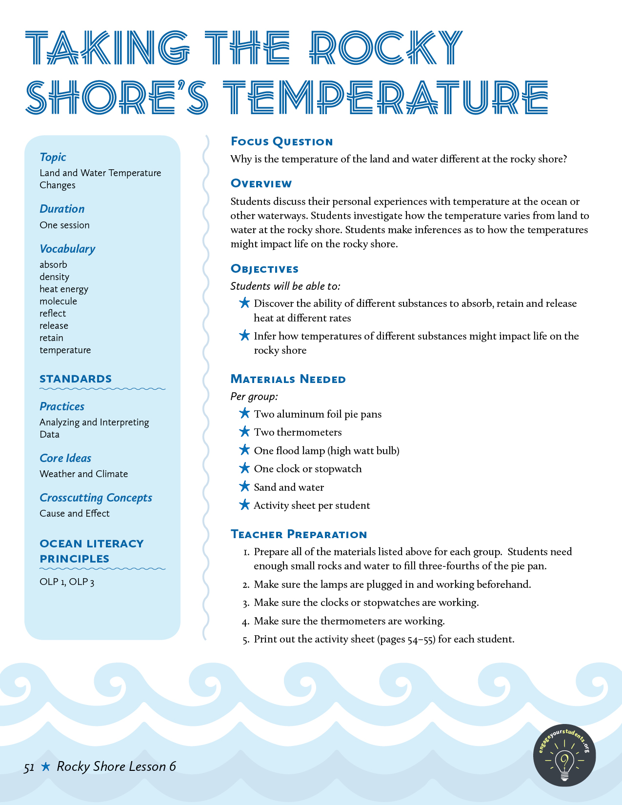 Rocky Shore Marine Science Curriculum – Thom R. Smith